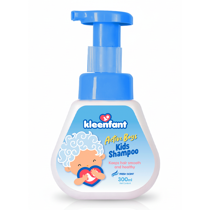 Kleenfant Active Boys Kids Shampoo 300ml – Babymama – #1 Breastfeeding ...