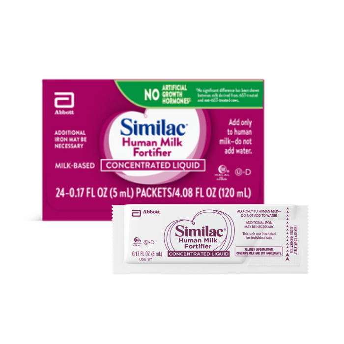 Similac Human Milk Fortifier Concentrated Liquid - Box of 24 5ml Packe ...