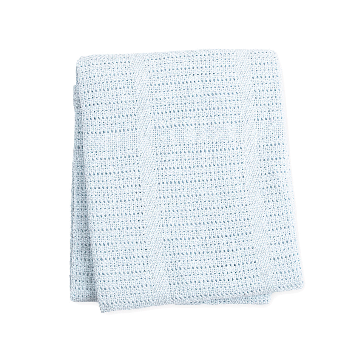 Lulujo Cotton Cellular Blanket - Blue – Babymama – #1 Breastfeeding ...